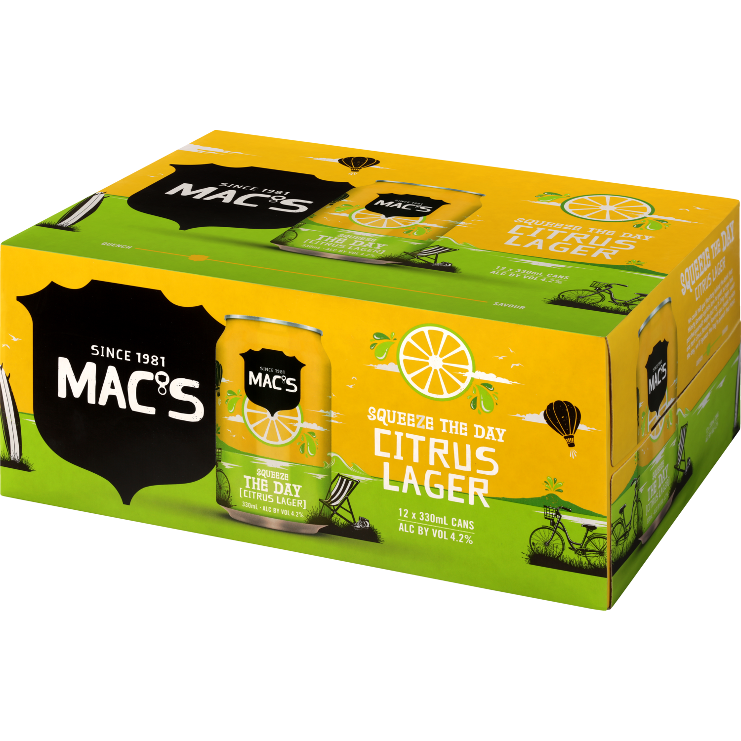 Mac s Squeeze The Day 12pk Cans Thirsty Liquor Mac s Squeeze The Day 12pk Cans Thirsty Liquor